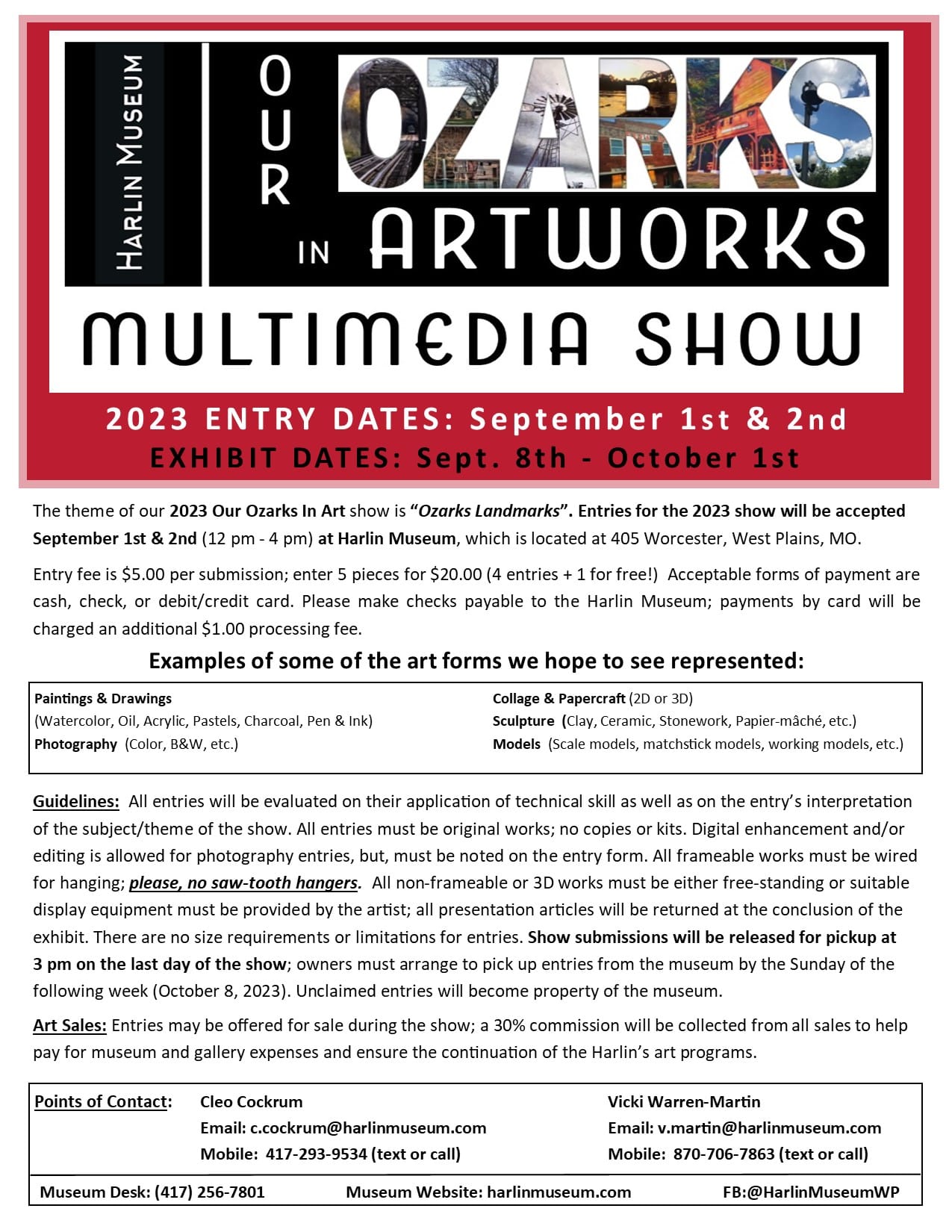 OUR OZARKS IN ART MULTIMEDIA SHOW